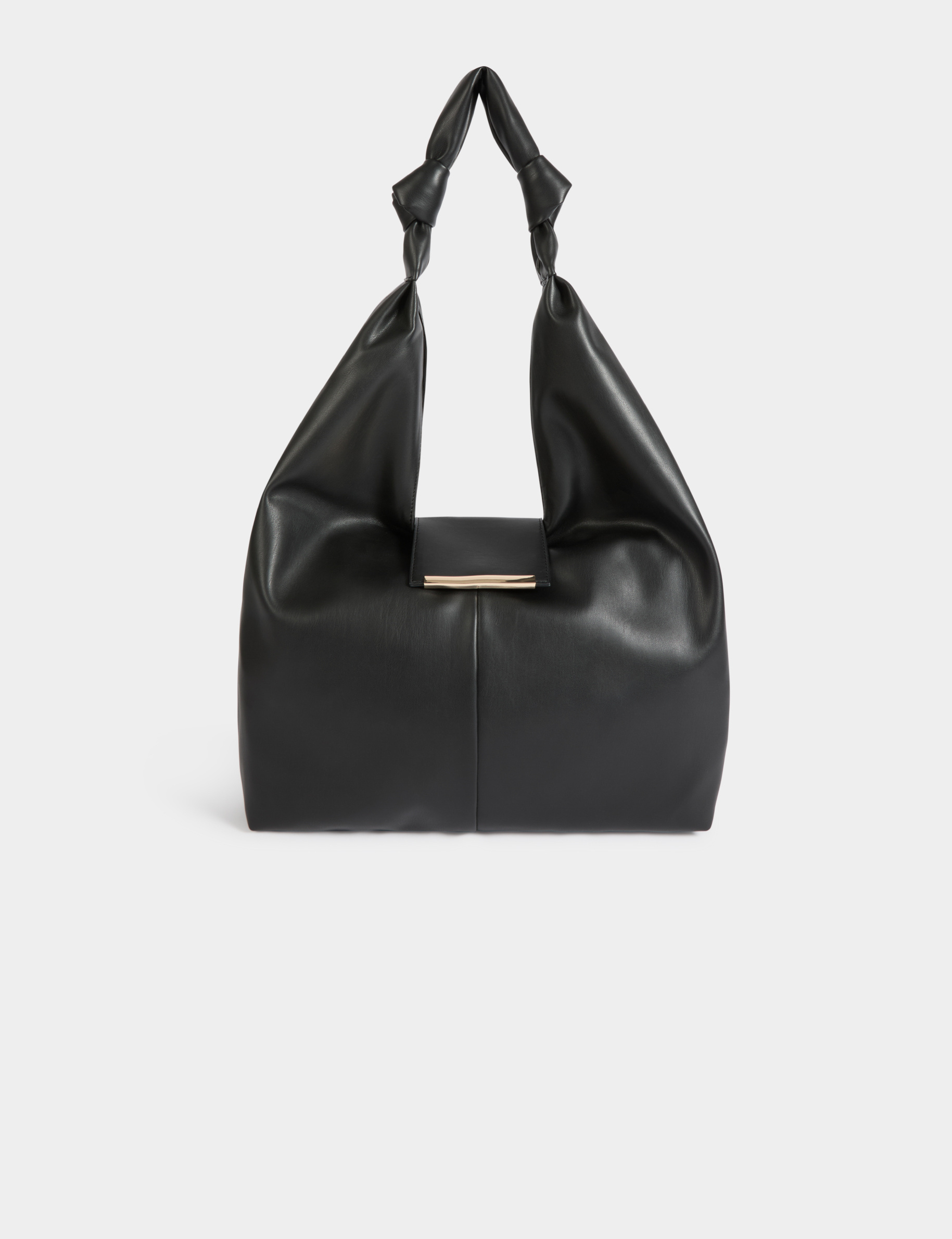 Half moon bag with bows black women | Morgan