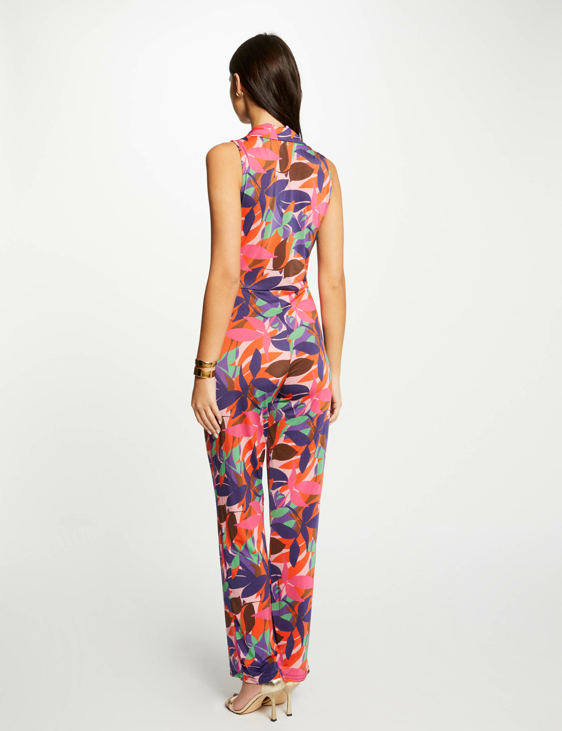 Printed jumpsuit multico ladies' | Morgan